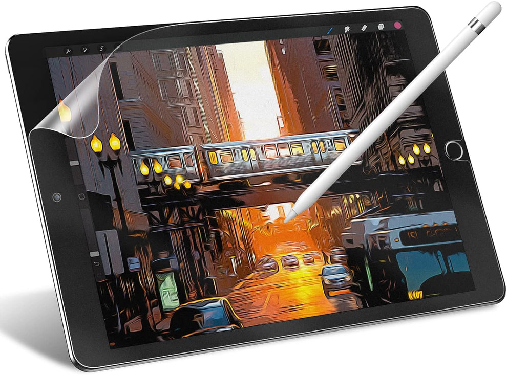 Paper Feel Screen Protector (With Micro-beads technology) For iPad 9.7 ...